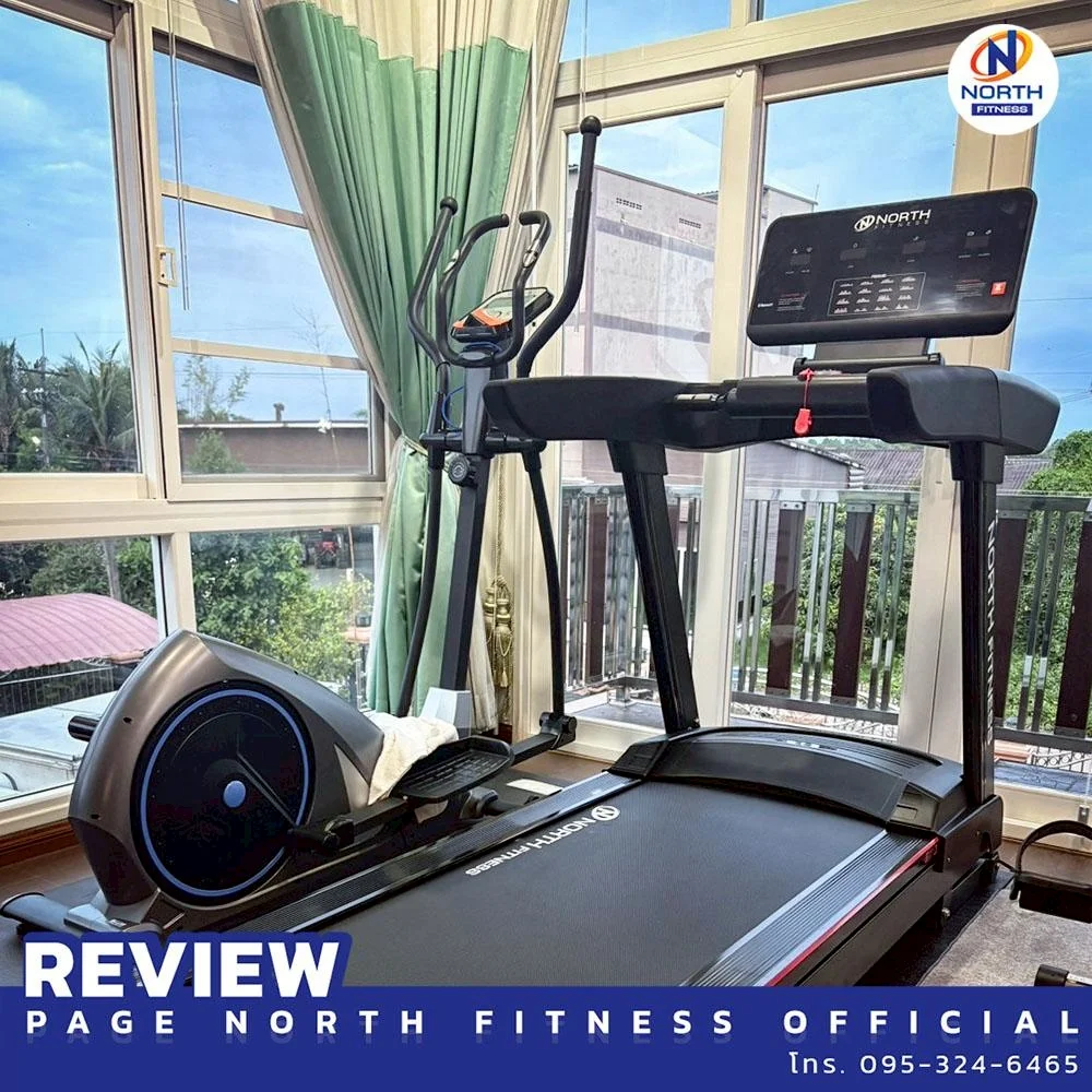 ลู่วิ่งไฟฟ้า North Fitness รุ่น GOLD-FLEX