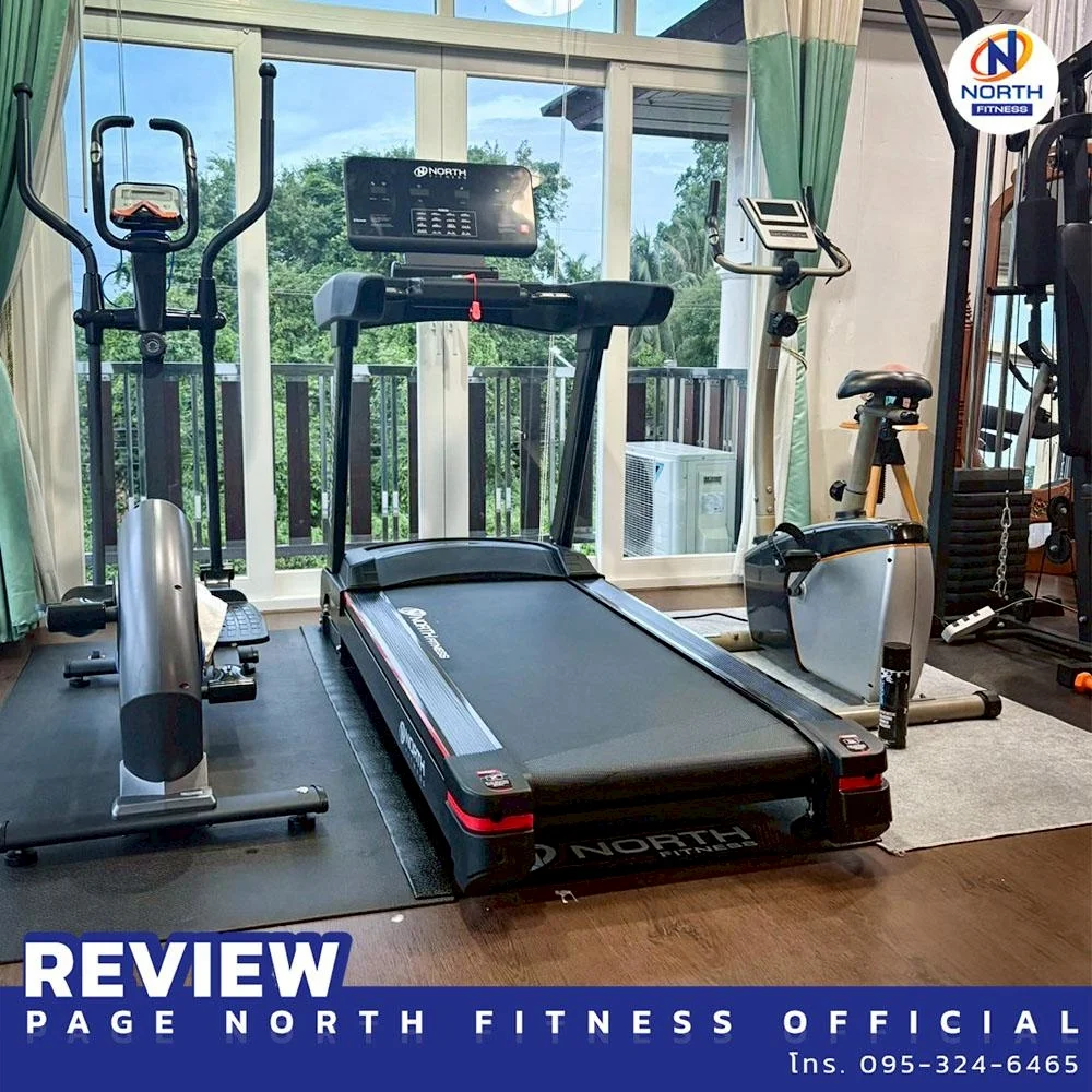 ลู่วิ่งไฟฟ้า North Fitness รุ่น GOLD-FLEX